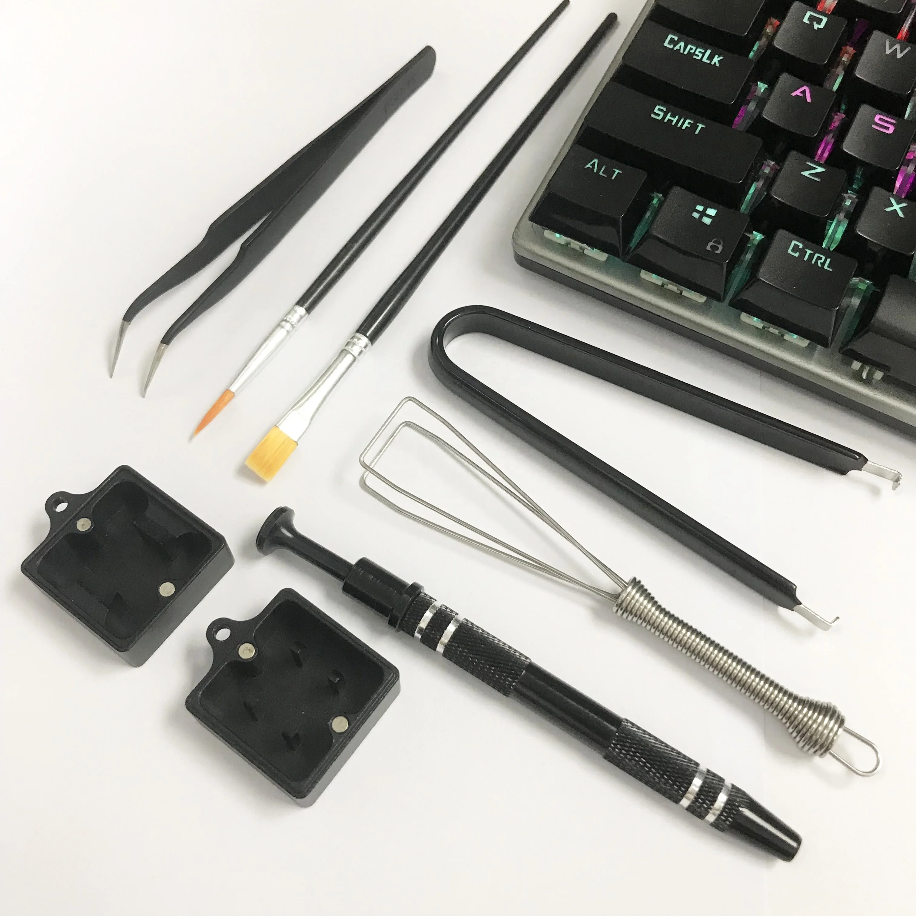 Customizable Mechanical Keyboard Lube Tools Kit