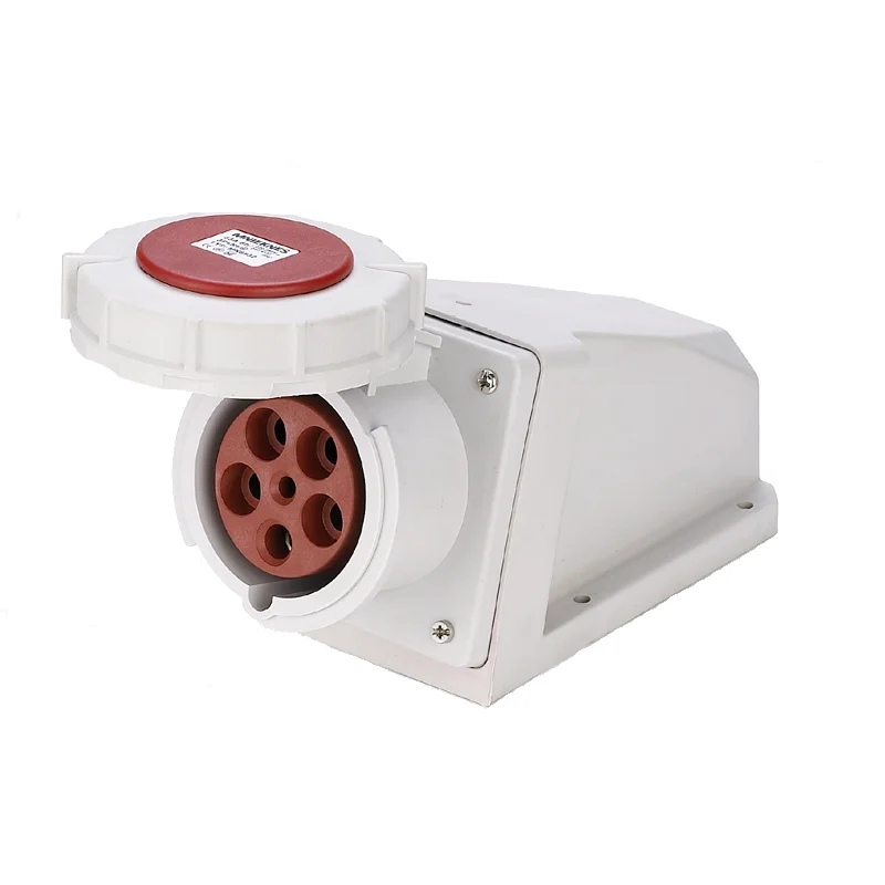 3-core 4-core 5-hole 16A 32A 63A Electrical Waterproof Industrial Plug ...