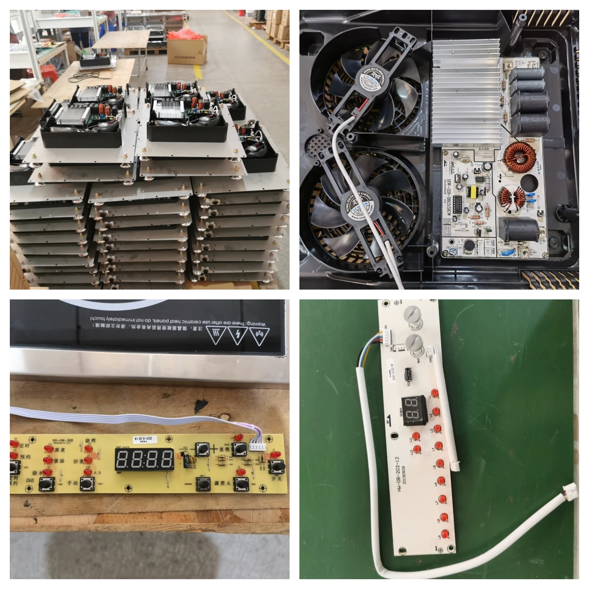 Induction Cooker Spare Parts - 1800W/3500W Induction Cooktops