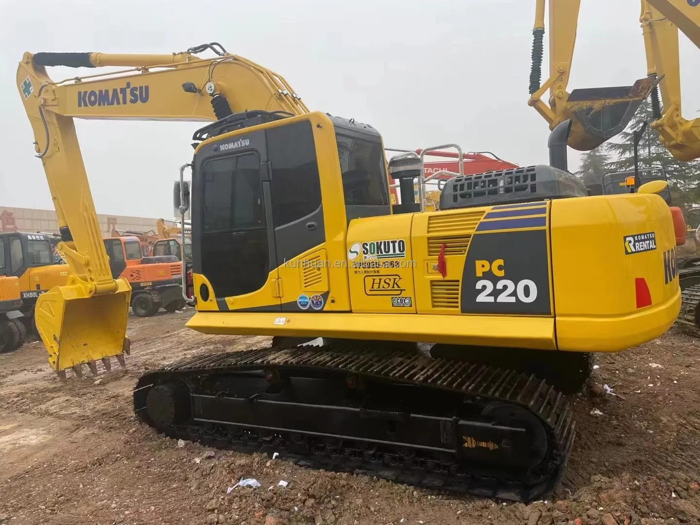 Komatsu Used Engineering Pc200-8 Pc220 Komatsu Excavator Pc200 Made In ...