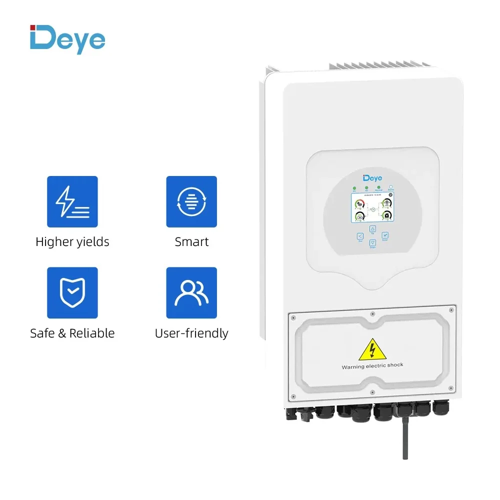 Deye Sun-5k-sg03lp1-eu 5kw 6kw 3.6kw Single Phase 2 Mppt Hybrid Solar ...