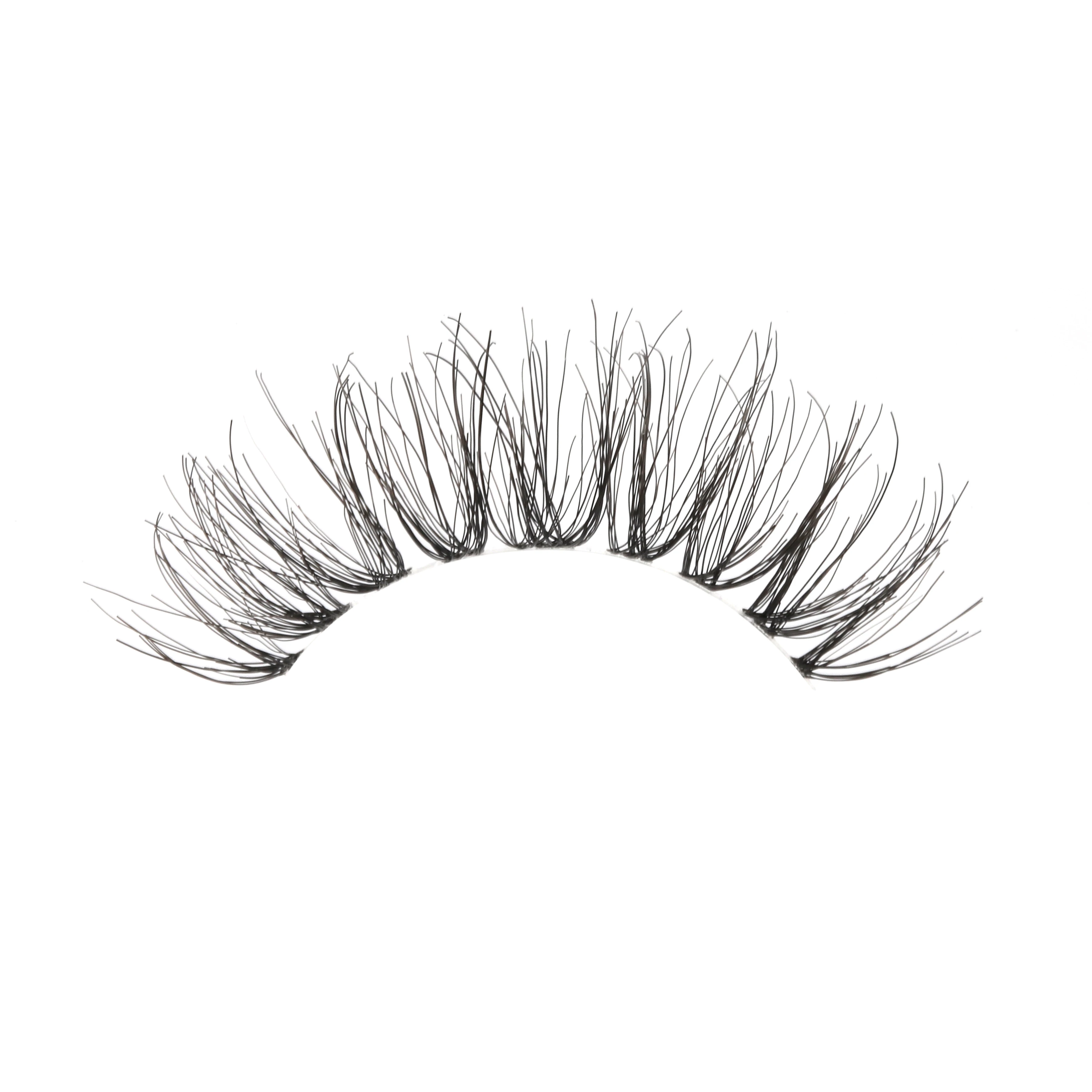 Worldbeauty 2023 New Faux Mink Superfine Invisible Band Lashes ...