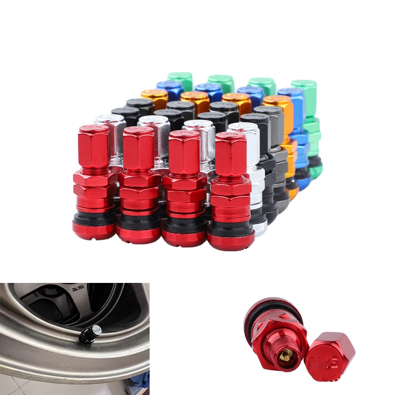 Auto Tuning Wheel & Tire Valve Cores Valves Universal Vacuum Leak-proof ...