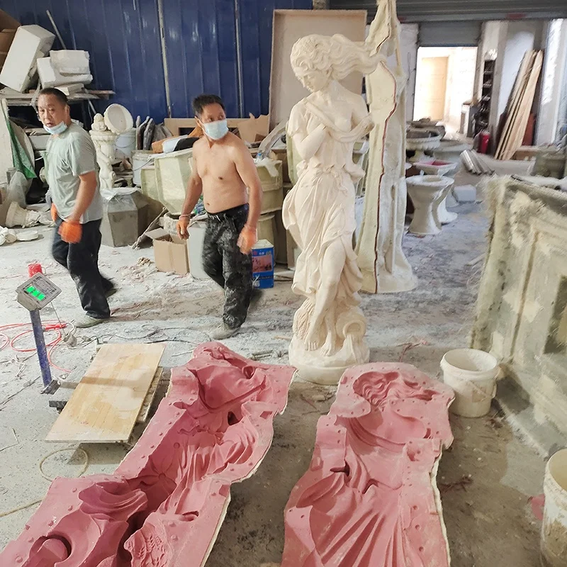 Nice Quality Various Sculpture Mold Life Size Fiberglass Mold Angel ...