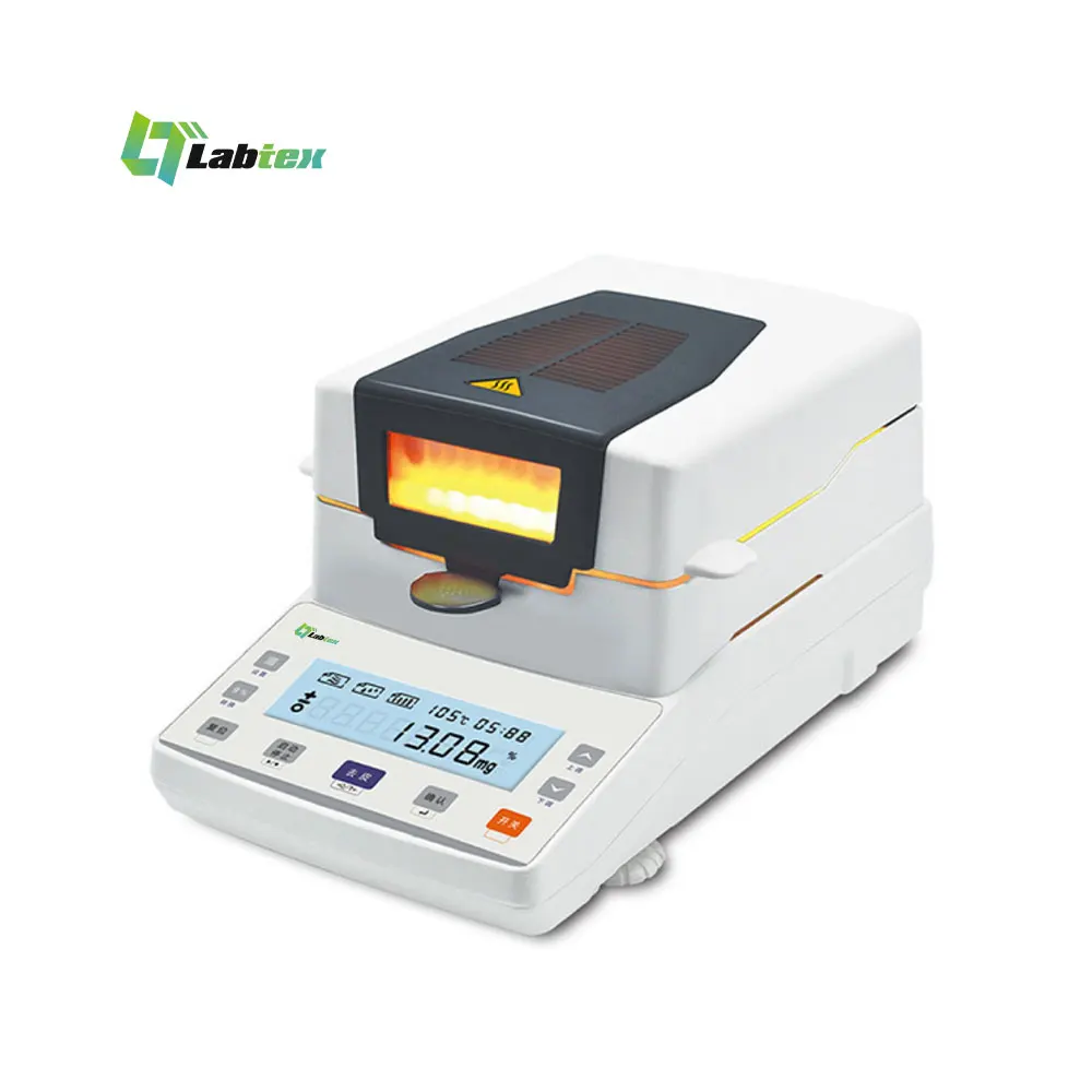 LABTEX Halogen Moisture Analyzer 110g 0.01g 0.001g Rapid Moisture ...