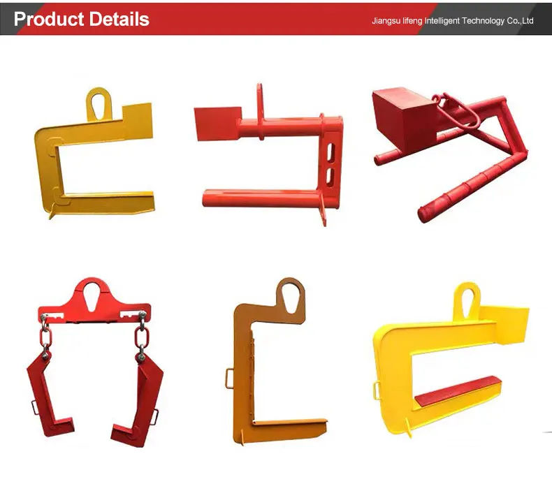 High Safety Heavy Duty C Hook Lifting Clamp Not Easily Rusted For Coil ...