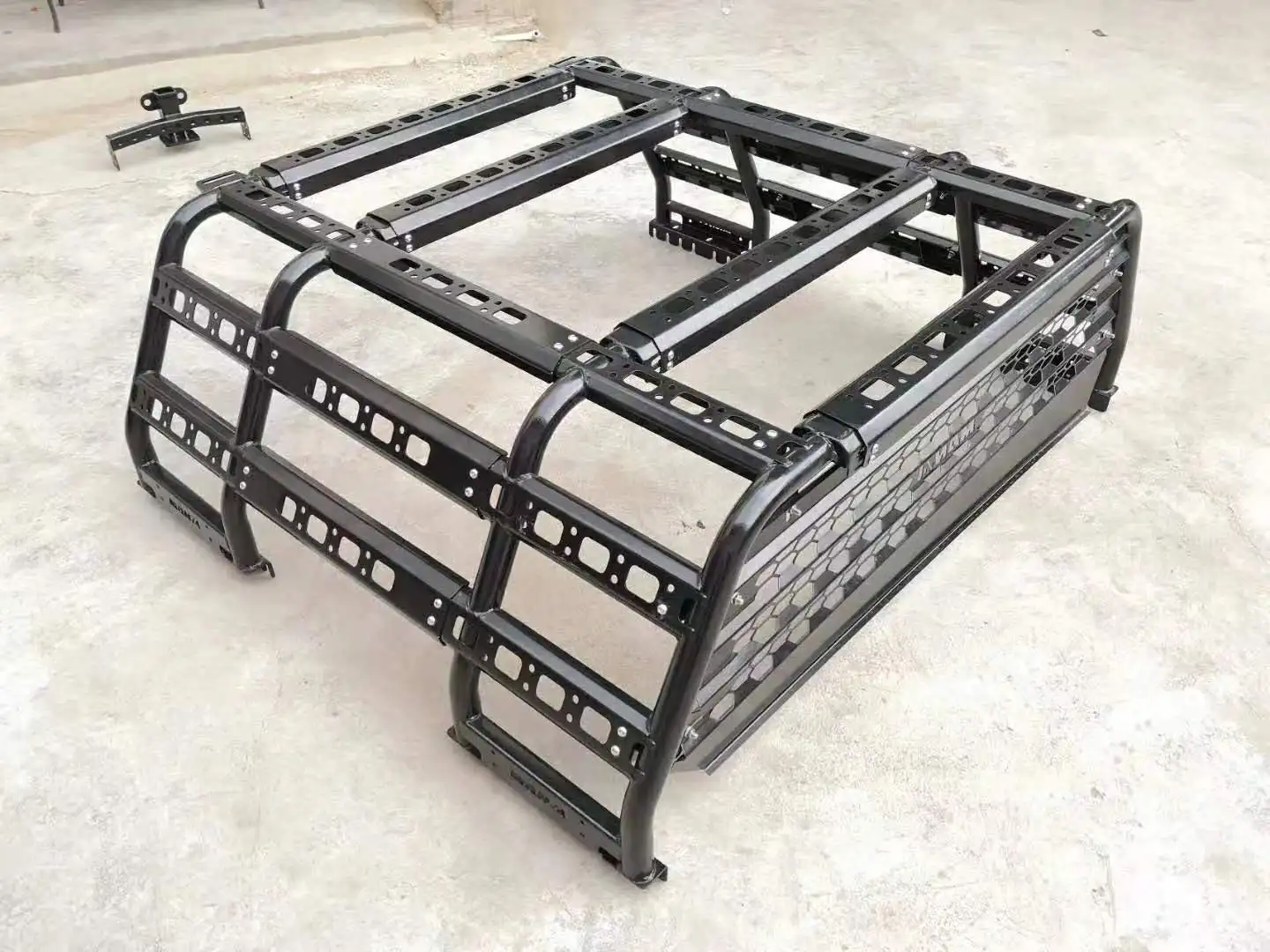 Universal Truck Bed Rack with Storage Box - Steel Material