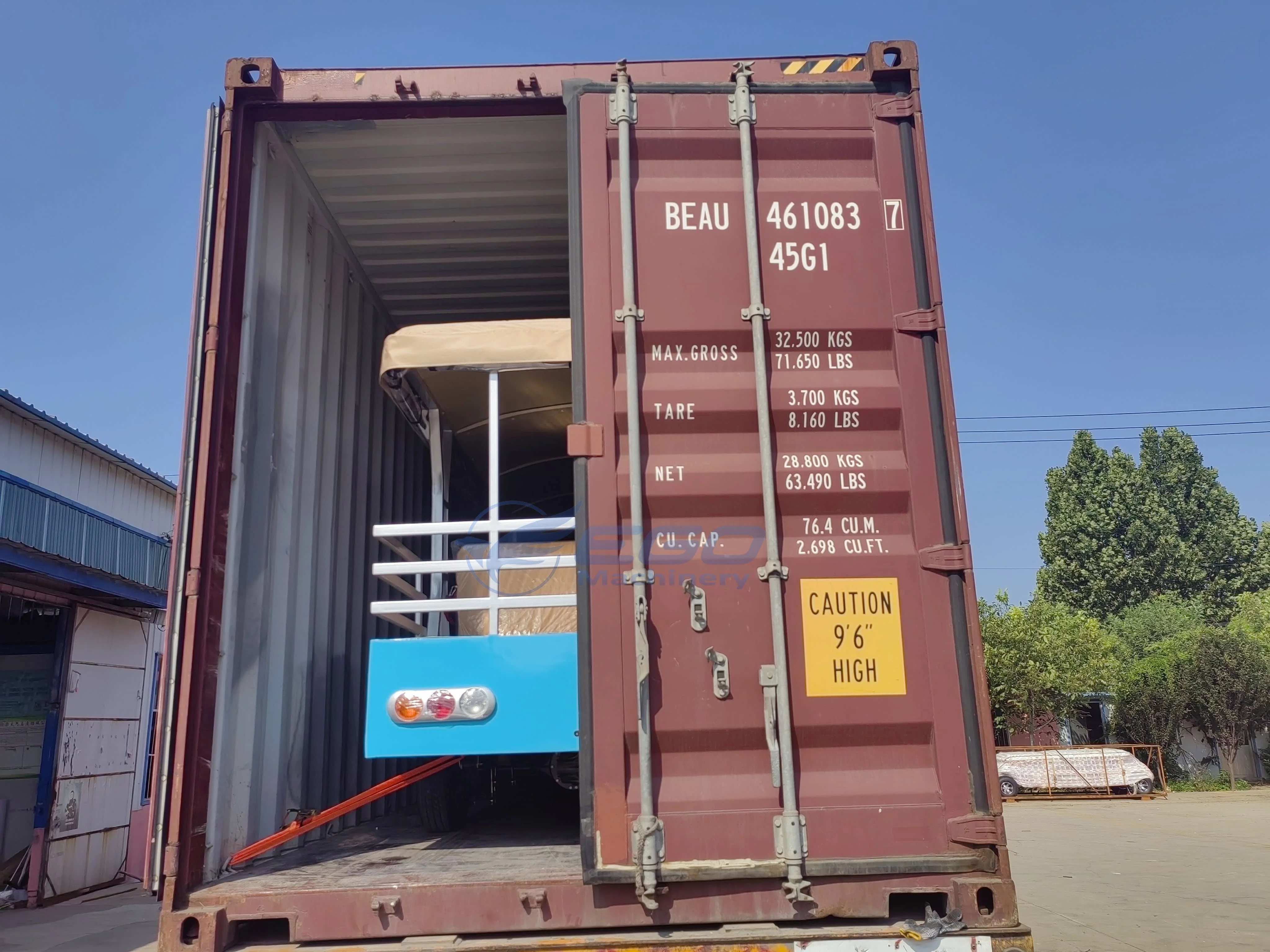 Electric Large Container Passenger Sightseeing Bus and Car for Tourism ...