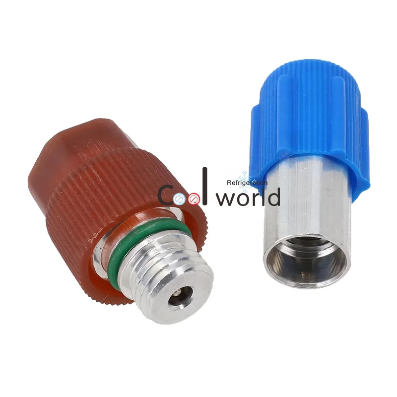 Coolworld M10x1.25 Unf Low Side,M12x1.5 Unf High Side Car A/c Service ...