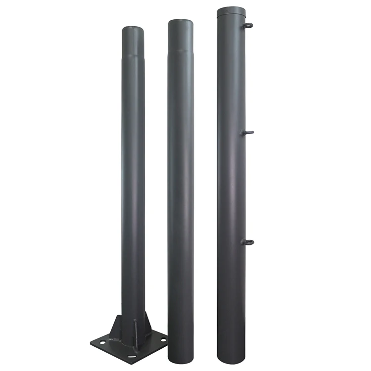 Sun Shade Sail Extension Pole Variable Height Galvanized Steel Sail ...