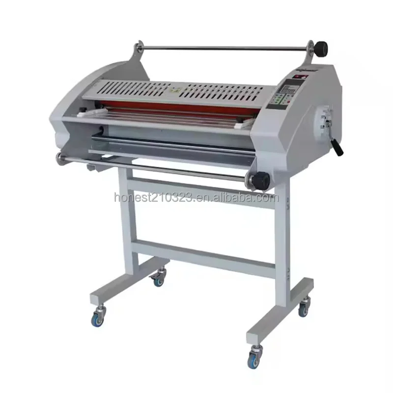Automatic Paper Laminating Machine Wide Format Poster Vinyl Laminator ...