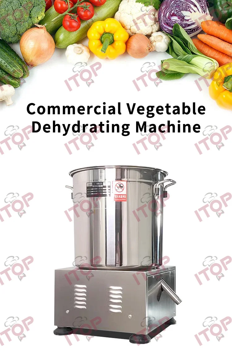 Efficient Vegetable Spin-Dry Machine by Itop - 250W Power