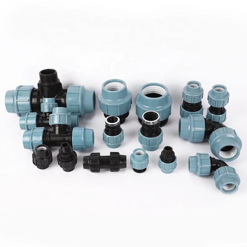 Pp Compression Fitting Ferrule Tee Irrigation Fitting For Pe Pvc Ppr Pipes Ferrule Type Tee With ...