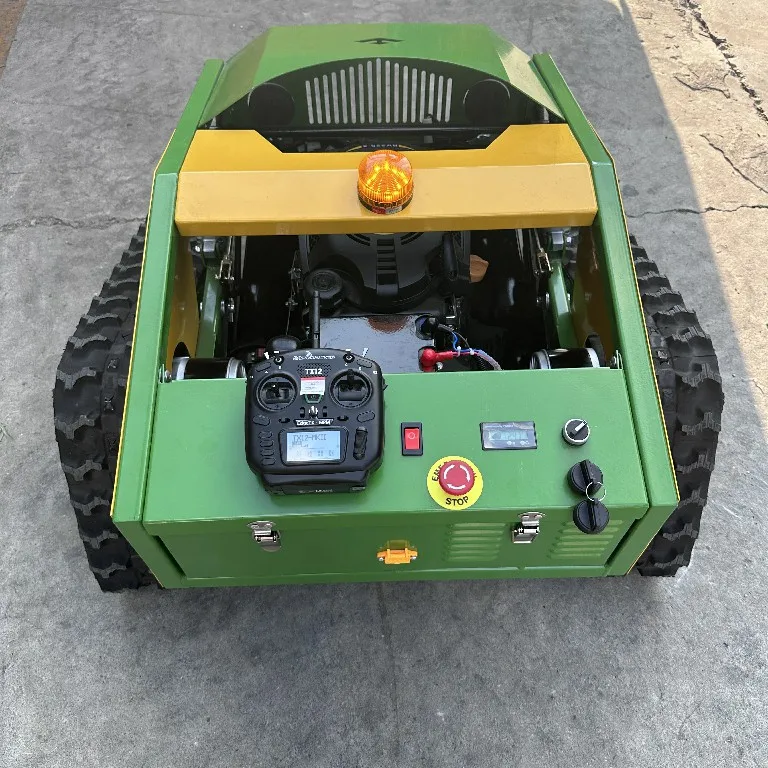 Remote Control Lawn Mower - AI Robotic Garden Machine