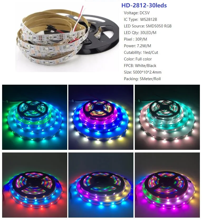 Addressable Smart LED Strips - Full Color & Efficiency