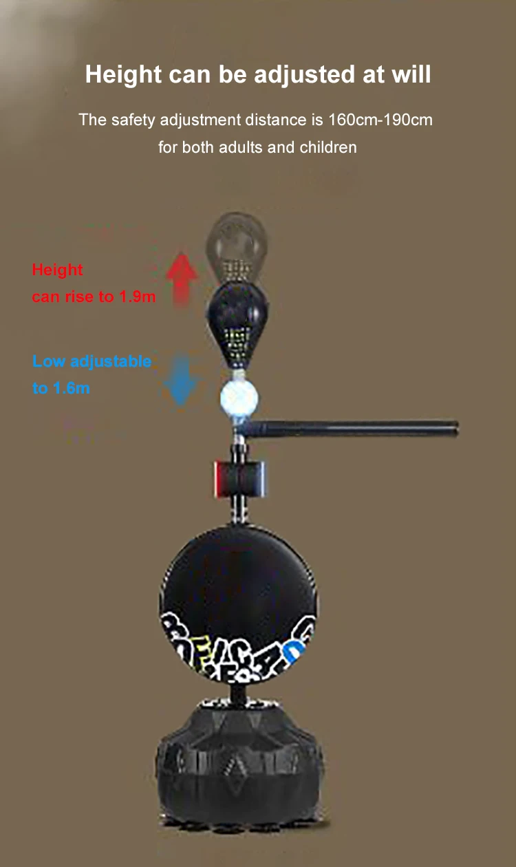 Gym Reflex Speed Bag - Intelligent Boxing Light Target