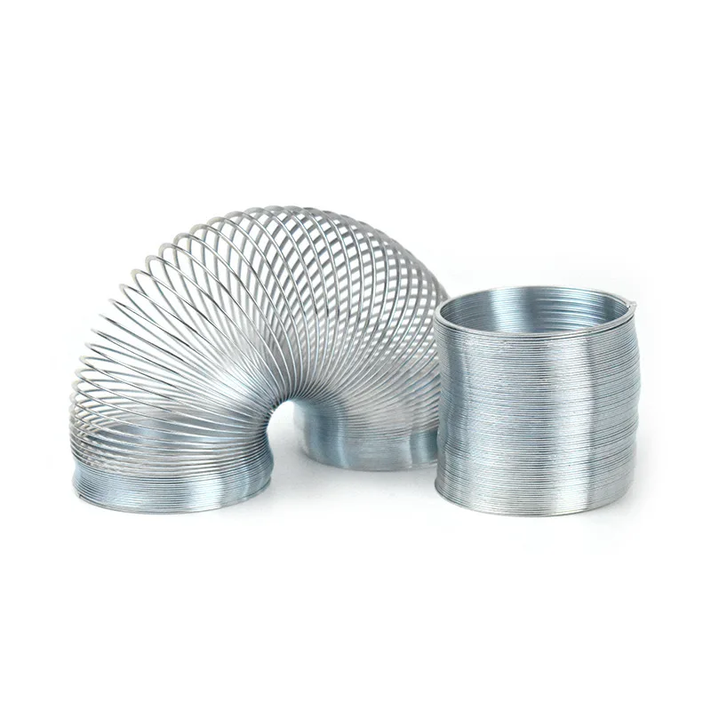 Colorful Rainbow Circle Folding Magic Spring Coil Toy Rainbow Spring ...