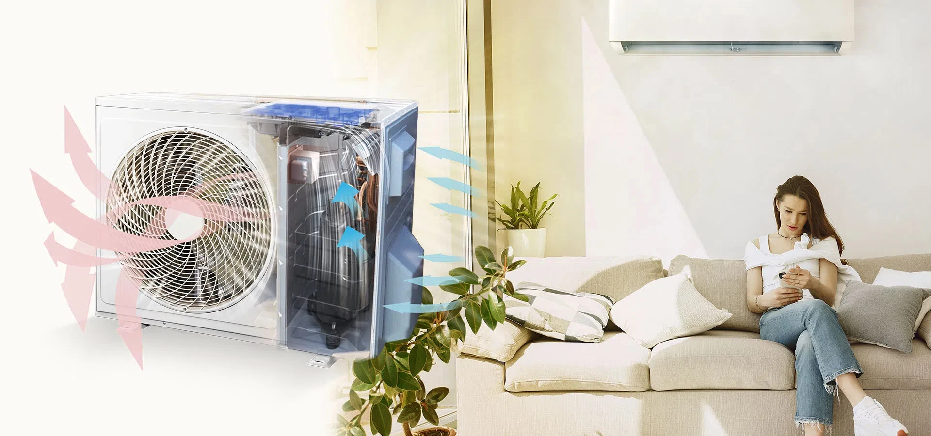 High Quality Wall Mounted 9000btu AC Unit - Cooling Only