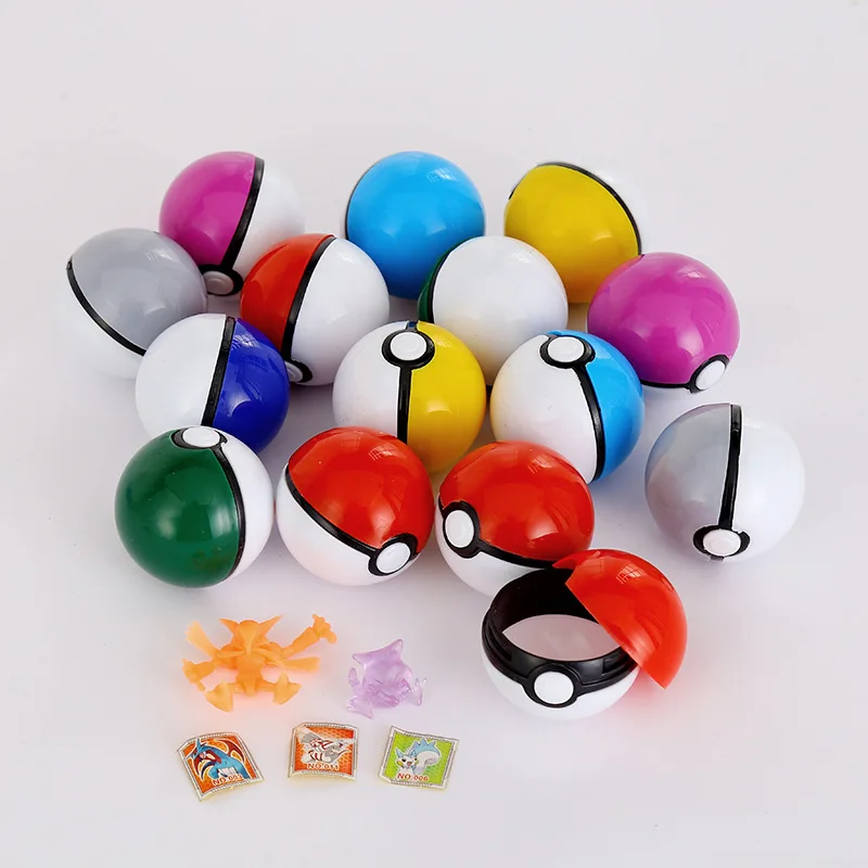 Wholesale Pokemoned Pokeball - Mini Figure Capsule Toy