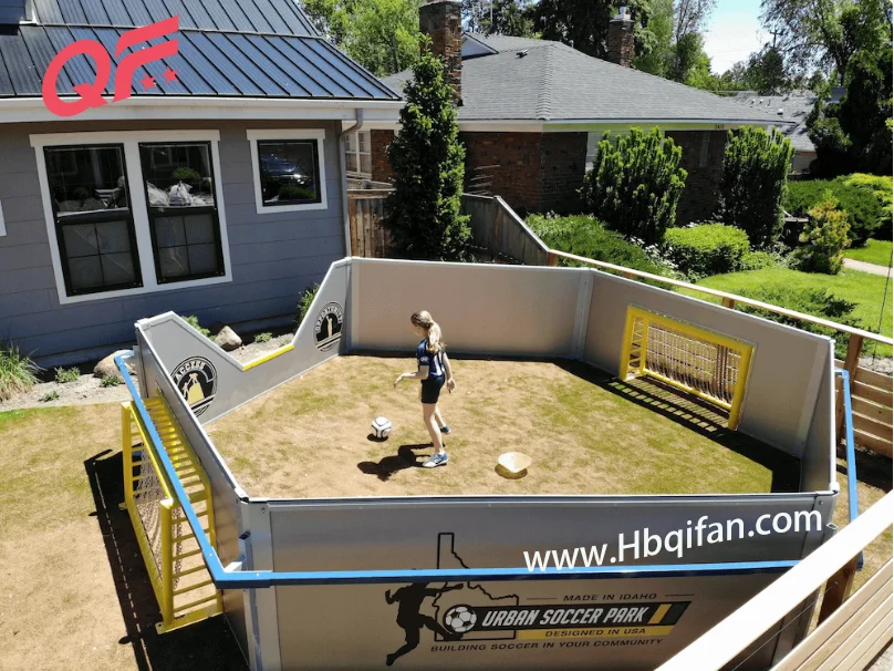 Durable Sports Court Panna Cage for Football Soccer Field