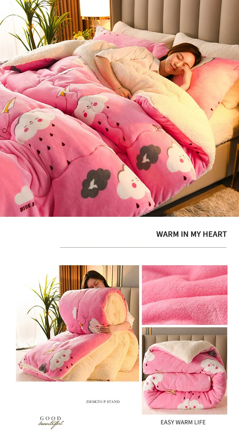 Super Warm Heated Adult Quilt Bed Cover KING SIZE 200x230cm