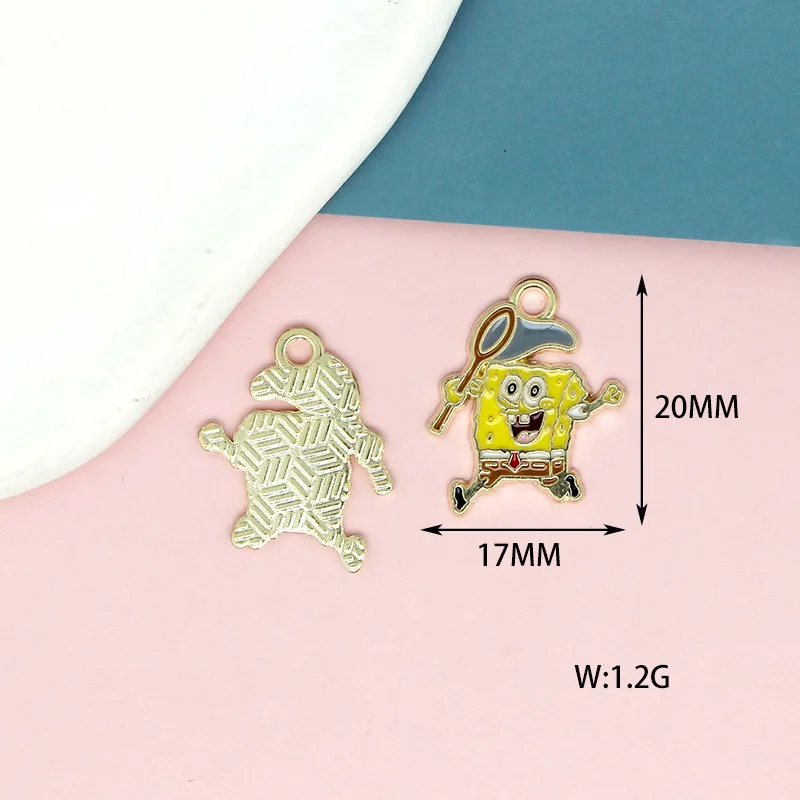 Cartoon Spongebob Squarepants Patrick Star Pendant Key Chain