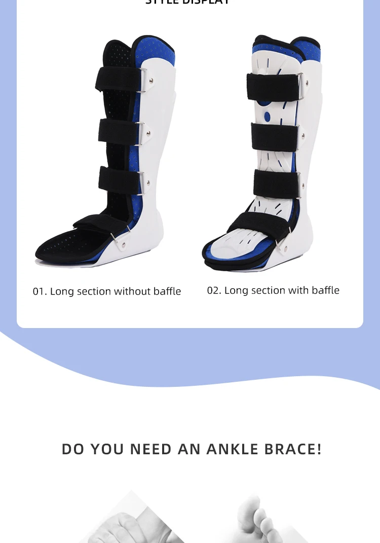 Ankle Fixation Bracket - Professional Protection for Injuries