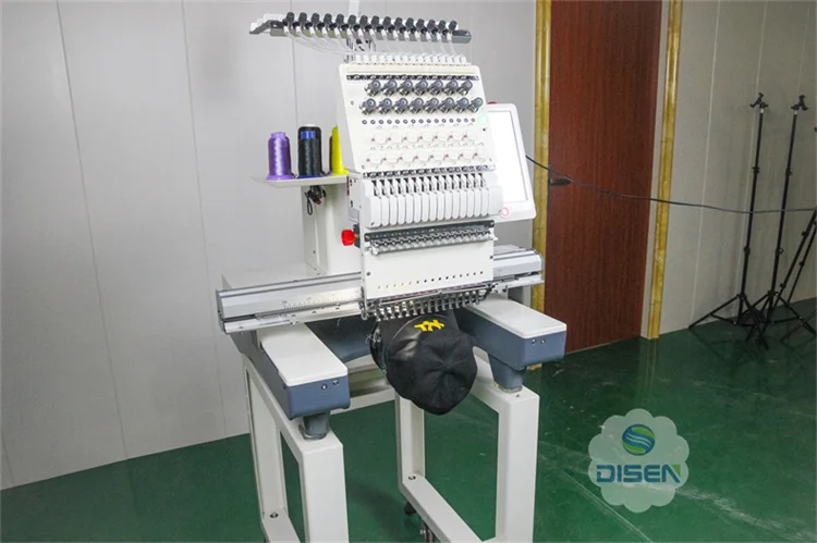 Single Head 15 Needles Embroidery Machine - Disen DSC-J1501