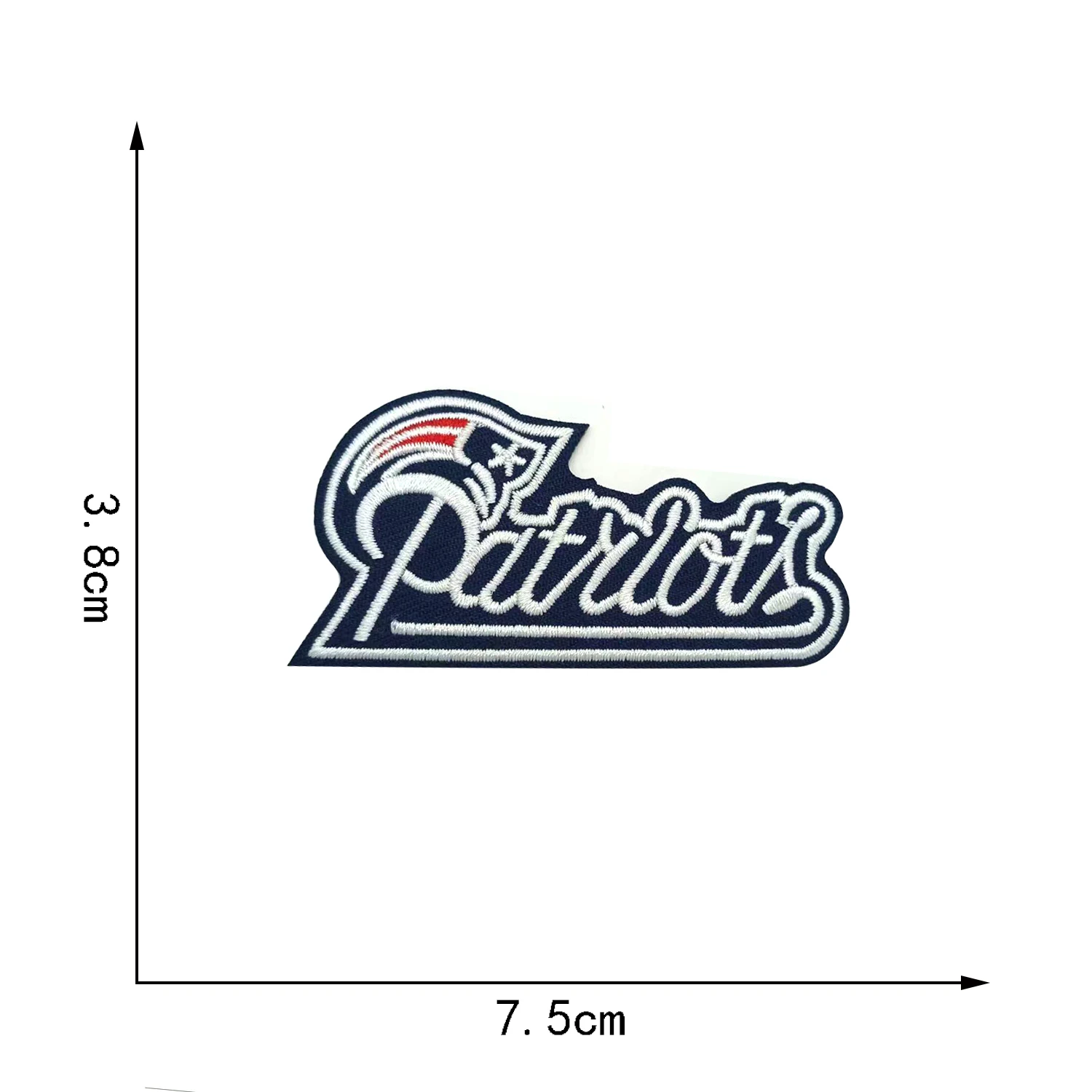 Customized NFL England Patriots Twill Embroidered Patch