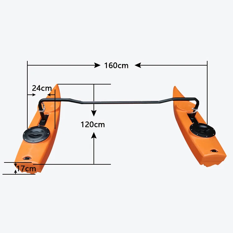 KUDO Factory Wholesales Float Canoe Kayak Stabilizer Accessories