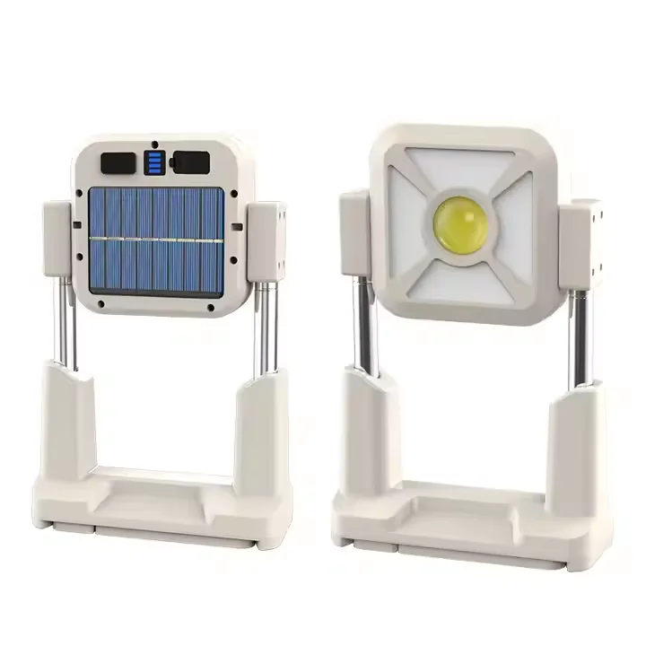 High Quality Solar Rechargeable Work Light With 360° Adjustable Stand ...