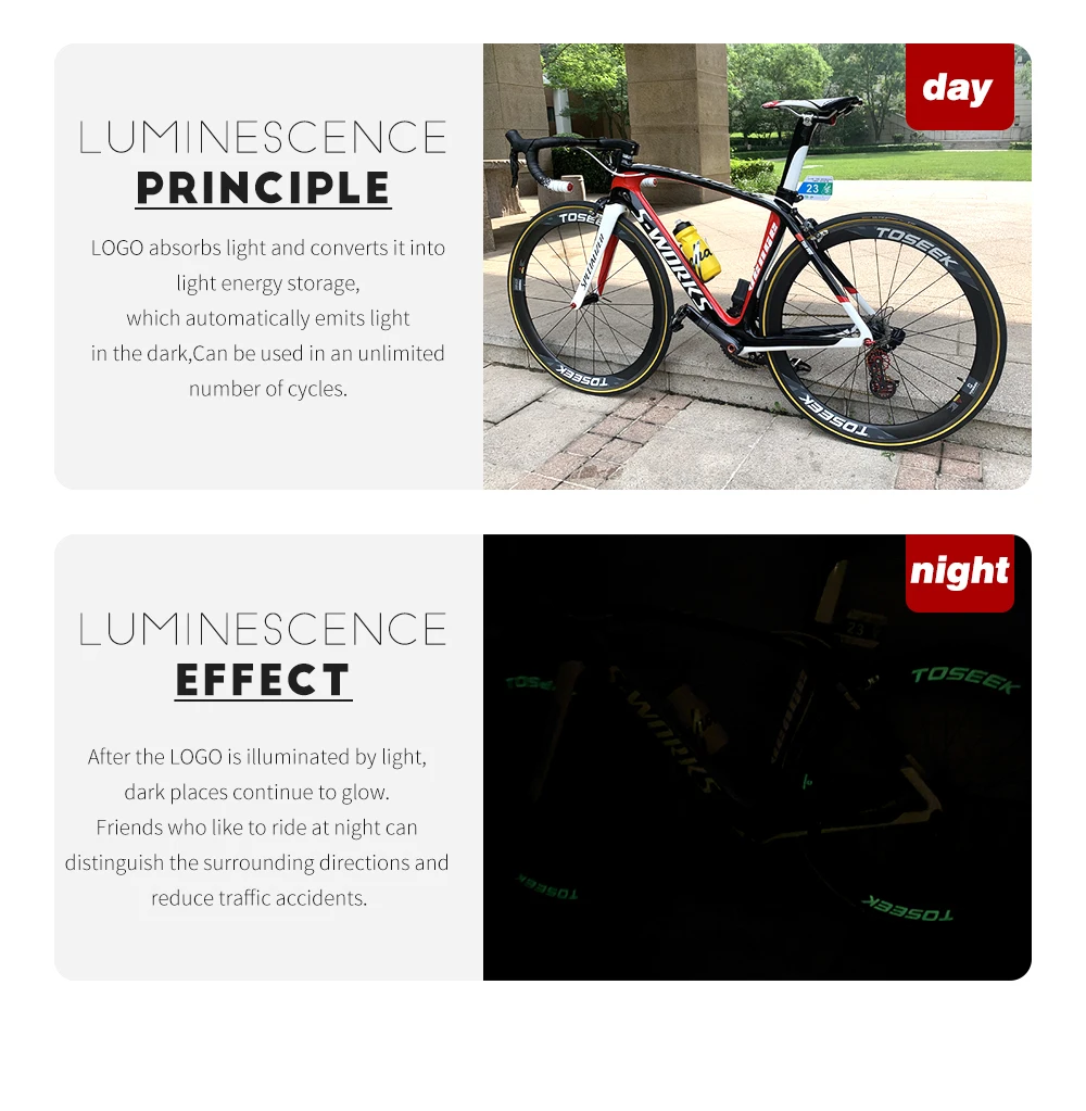 TOSEEK Carbon Wheels - High Quality 700c Road Bike Sets