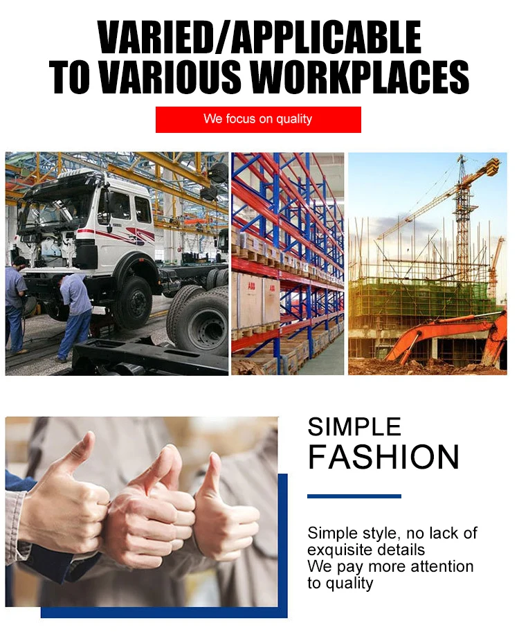 Factory Sales Long Sleeves Safety Uniform Professional Overall Work ...