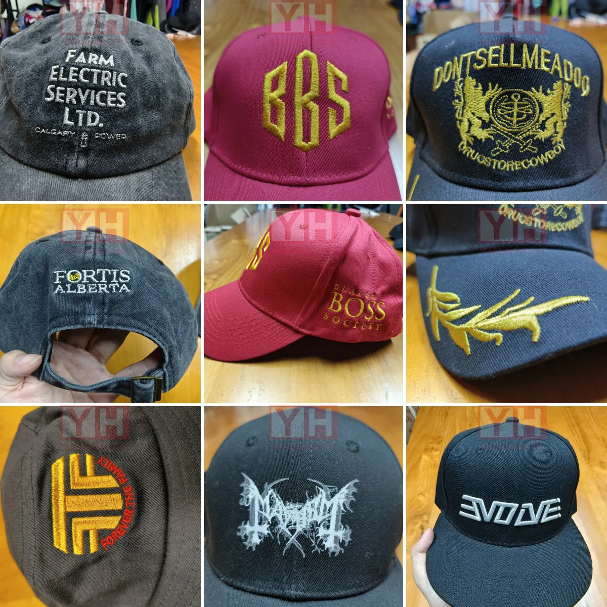 Promotional Cheap Sport Golf Foam Plain Mesh Trucker Foam Hats Cap ...