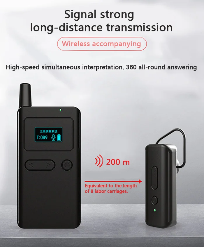 Best Wireless Long Range Transmitter and Receiver - Baofeng CDX-201