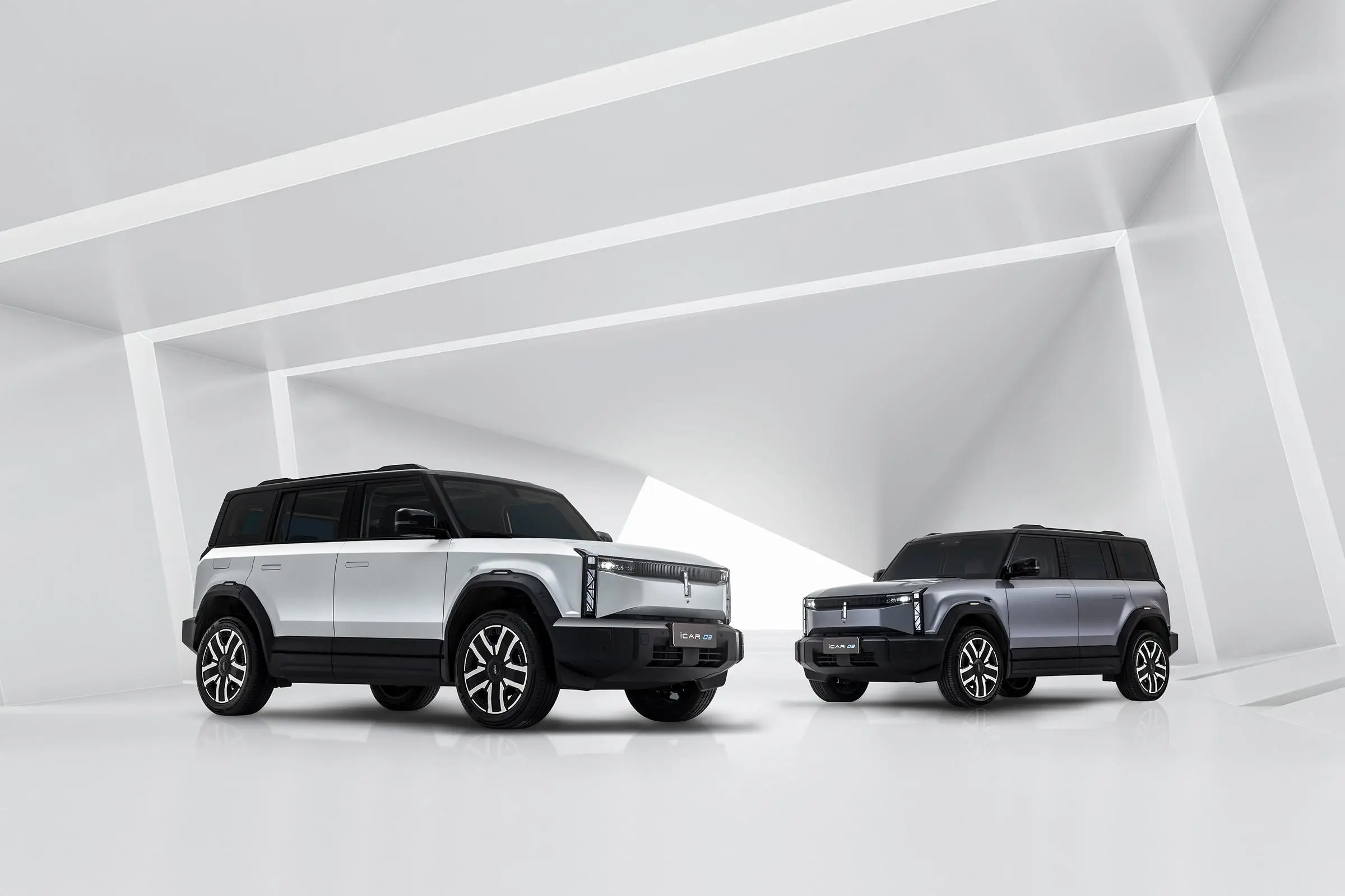 New Energy Electric Vehicle Chery Icar 03 401km Two-drive Standard Edition Pure Electric Long ...