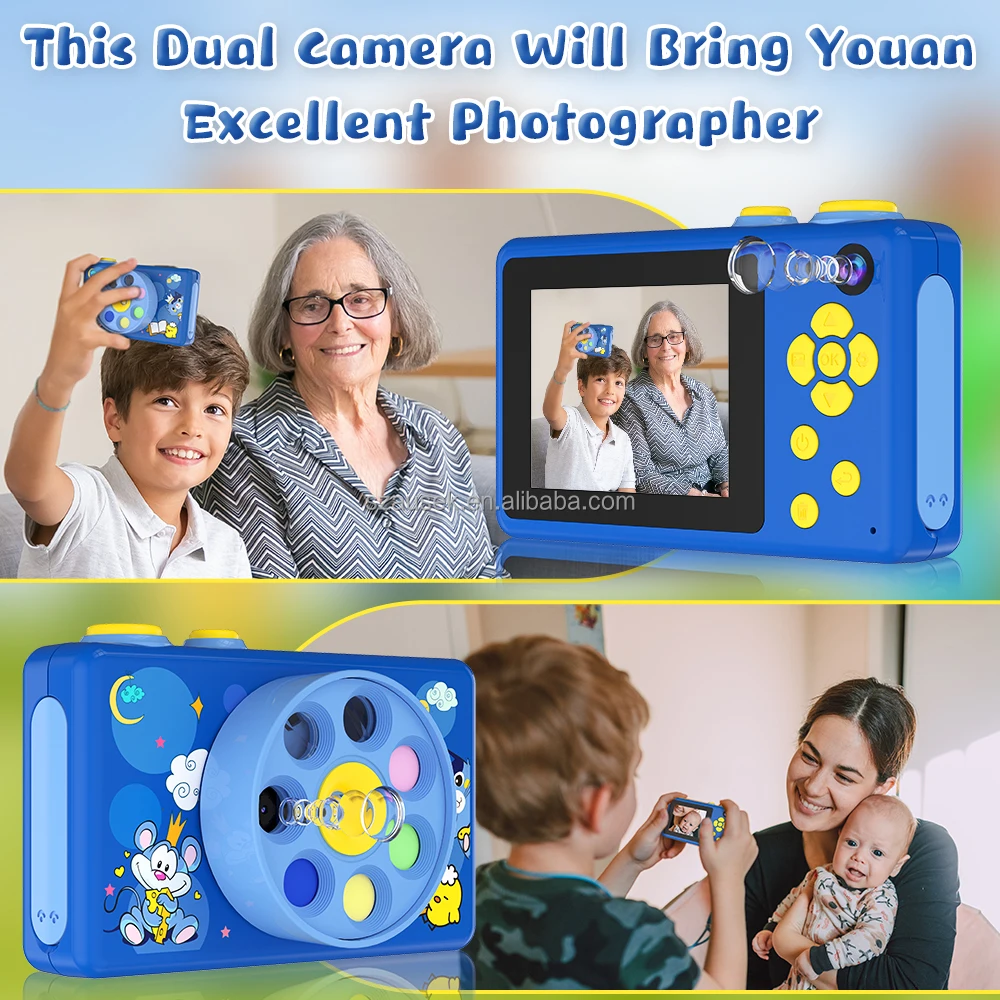 Child Monitoring Camera 2024 New Digital Mini Toy Kids Cameras Toys For ...