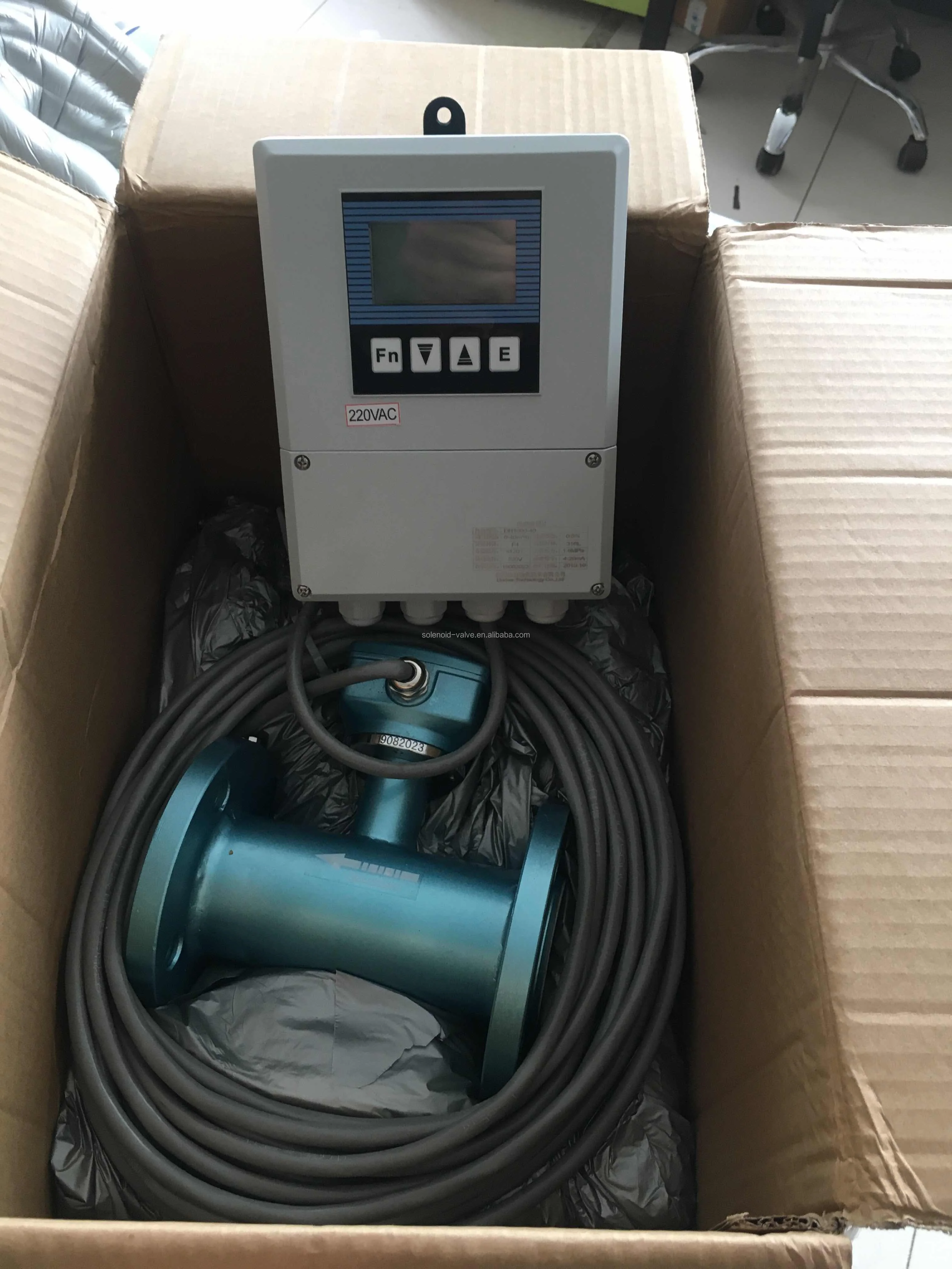 Dh1000 Electro Wireless Water Meter Magnetic Flowmeter Rs485 Output ...