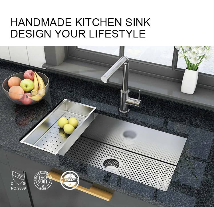 Tophome Undermount Kitchen Sink - High Quality Stainless Steel