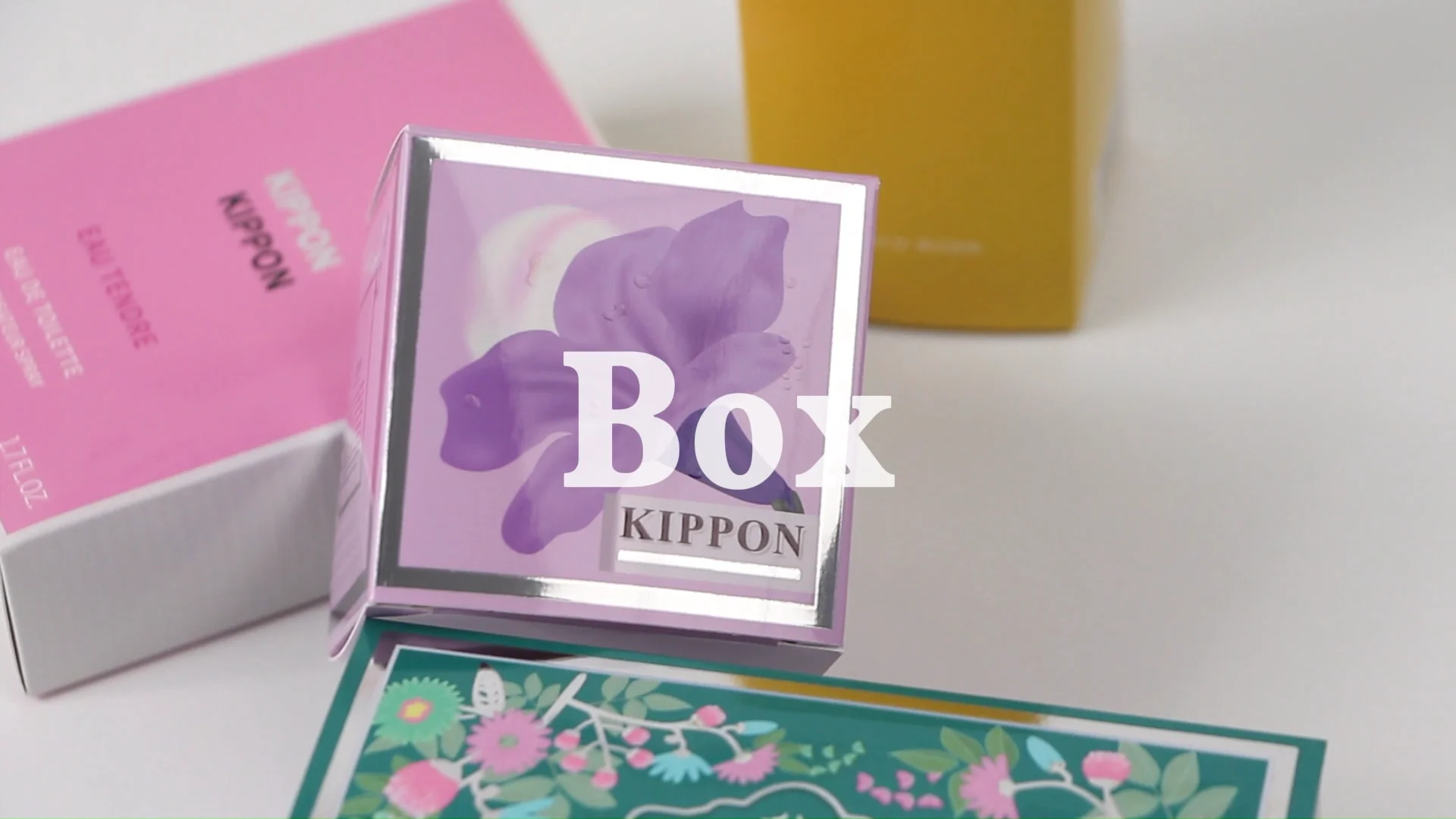 Custom Skincare Small Retail Carton Box Silver Gold Foil Paper Perfume ...