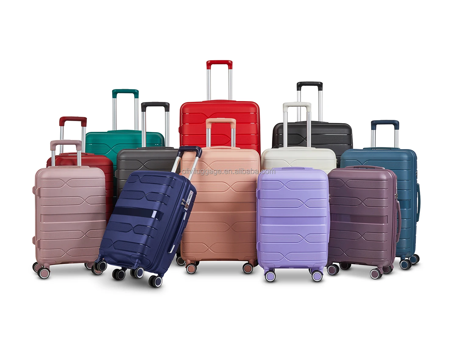 Olivi New Design Pp Luggage Customized 20" 24" 28" 3pcs Pp Valise De ...