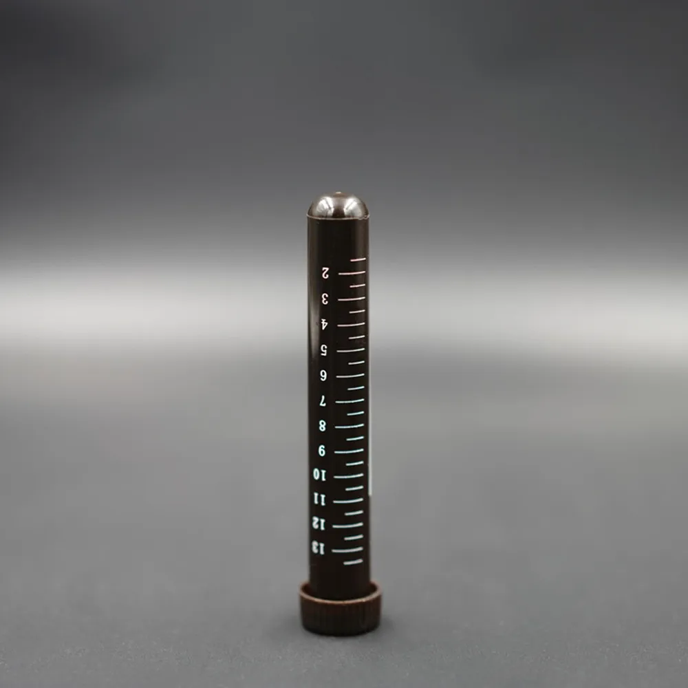 Lab Brown Disposable Pointed Cone Bottom Self-standing Vials With Screw ...
