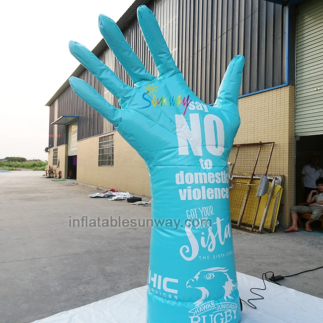 Inflatable Hands Model Advertising Cartoon Characters Giant Custom ...