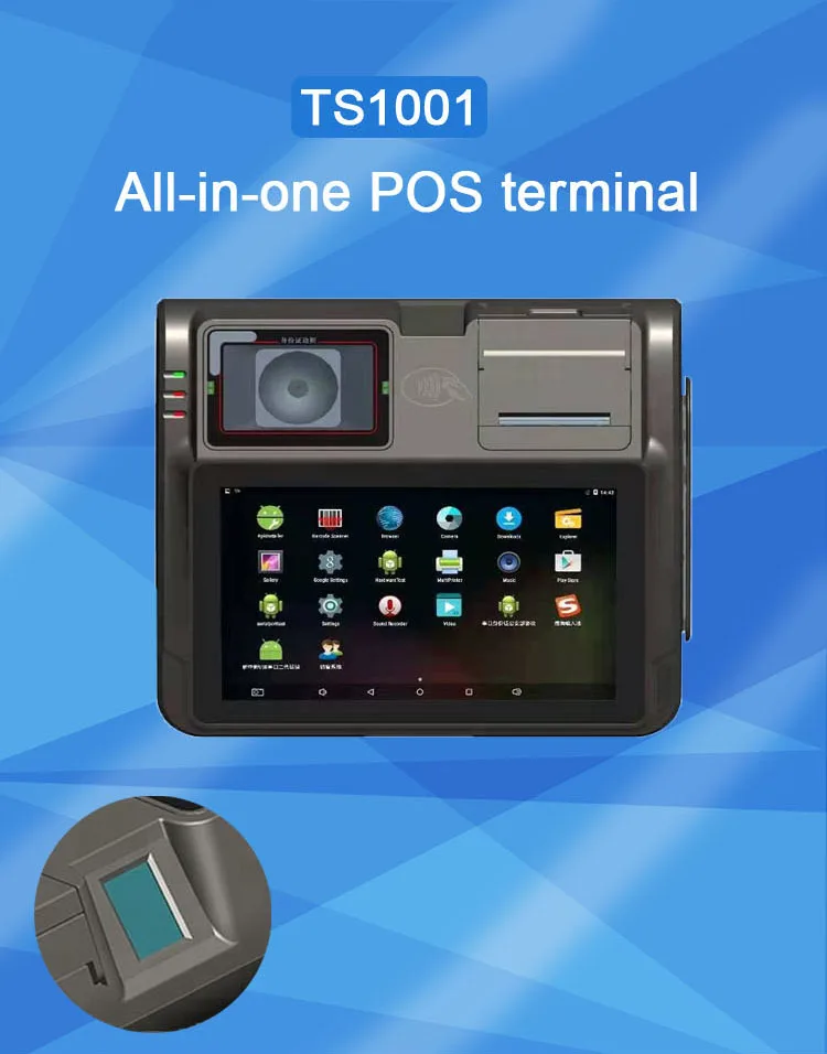 All In One Computers Pos Terminal Credit And Debit Card Reader Barcode ...