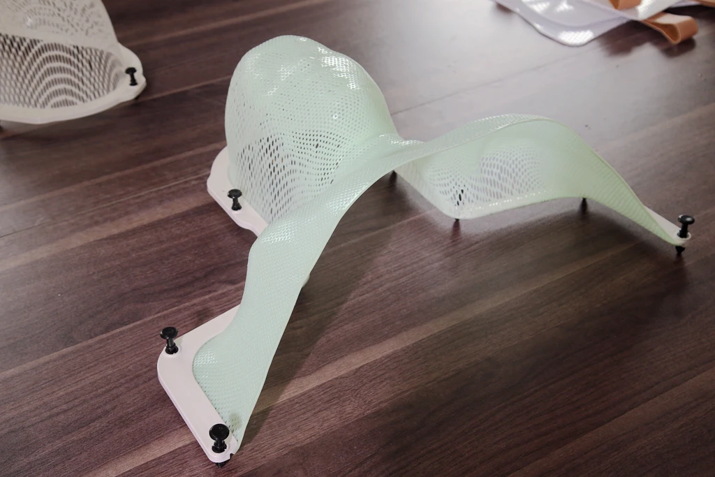 S Type Thermoplastic Radiotherapy Mask for Cancer Treatment
