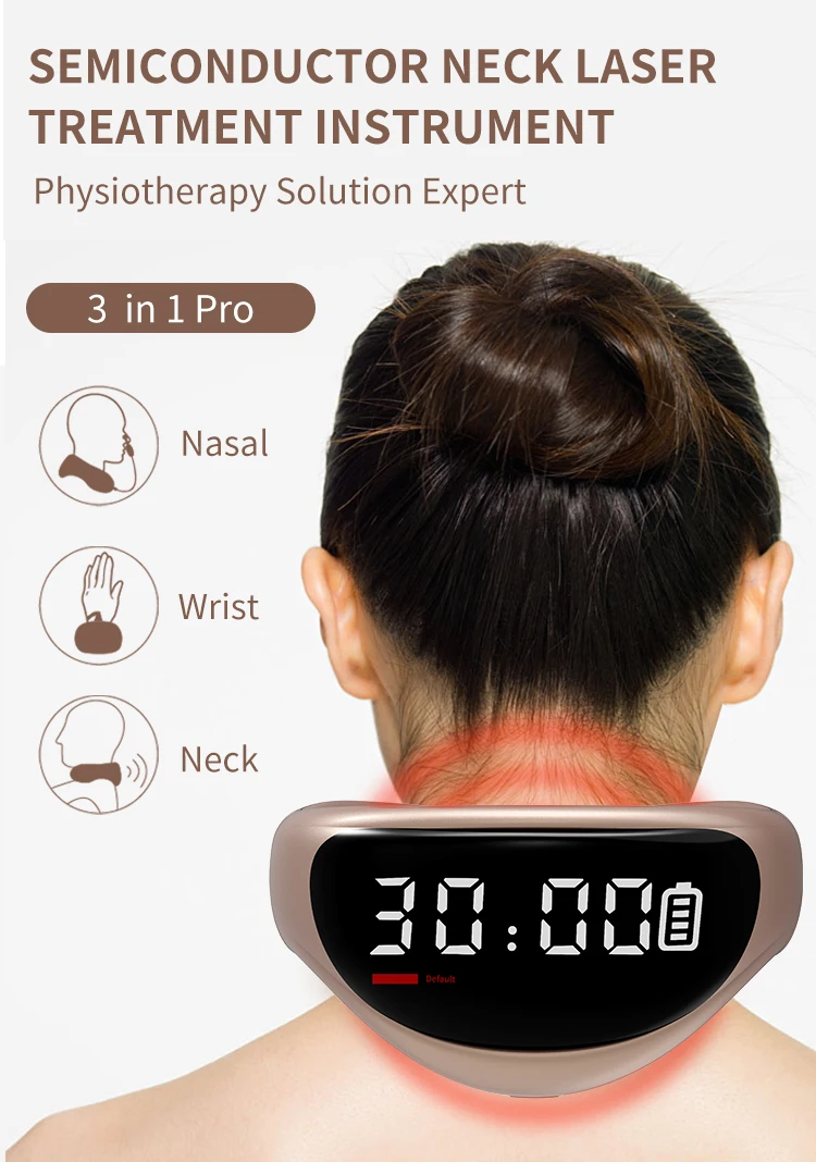 Physical Therapy Equipment Semiconductor Neck Laser Instrument Neck ...