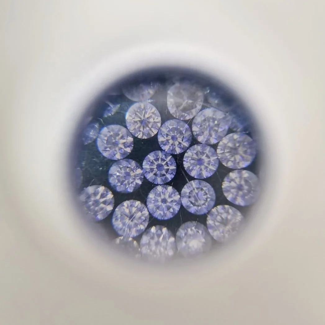 Synthetic Diamond Lab Grown Cut Diamonds 3.5 Carat Emerald Cut White D ...