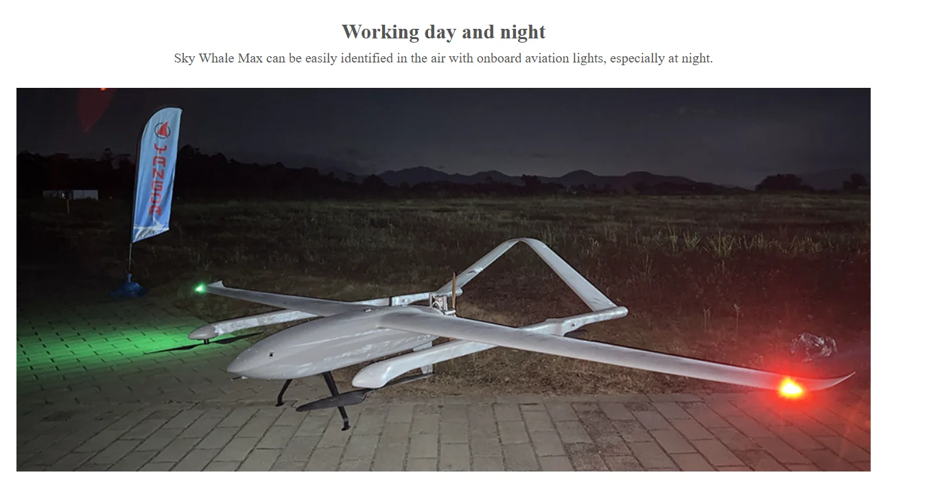 Fixed Wing UAV Drone - Long Range Heavy Lift Technology