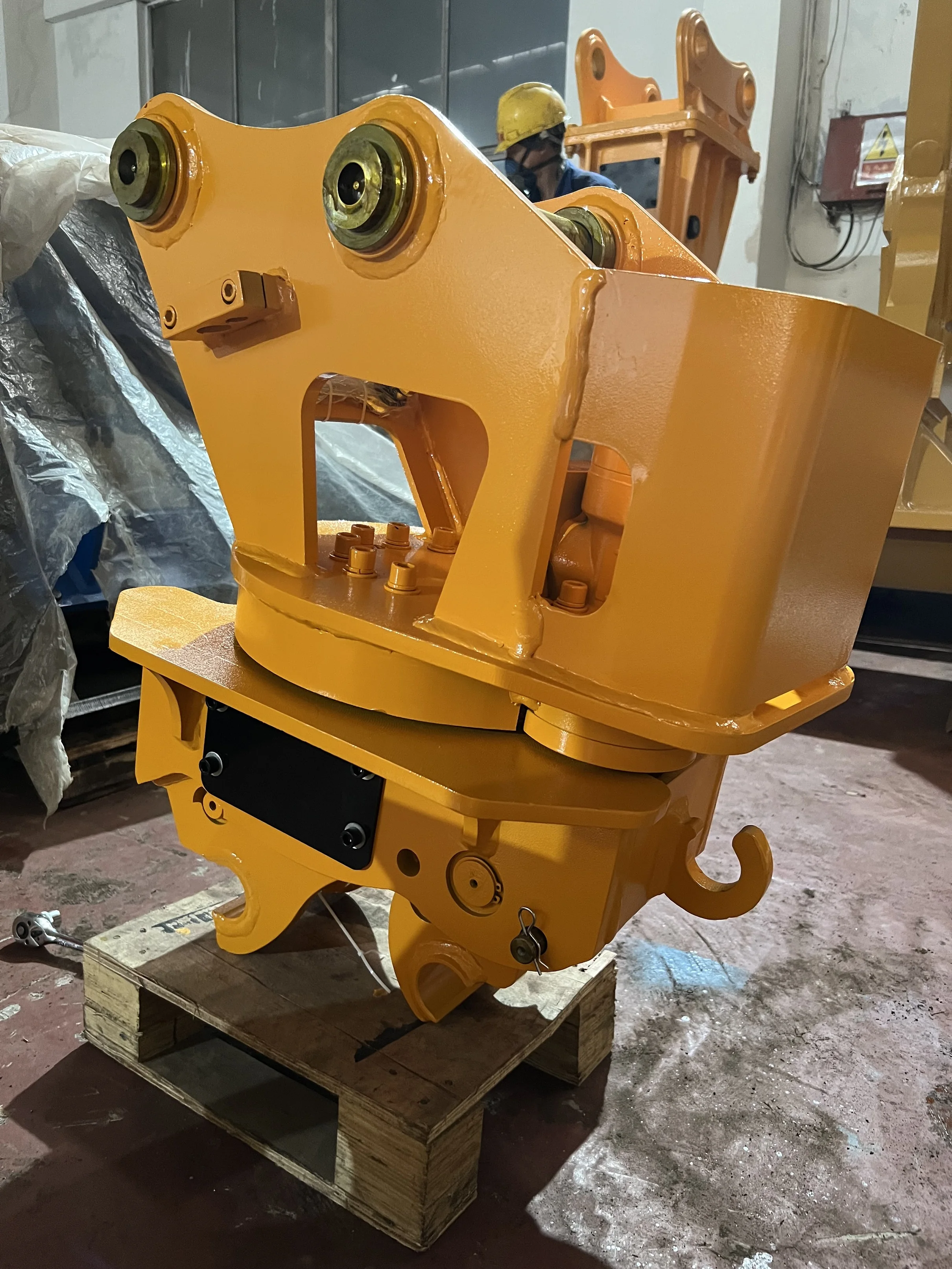 Weixiang Quick Coupler Tilt Rotator - Hydraulic Rotating Hitc 1/4