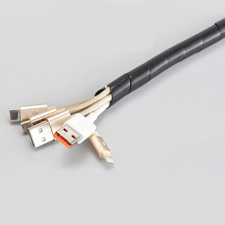 Bundle Wire Finishing Spiral Protective Sleeve High And Low Voltage ...